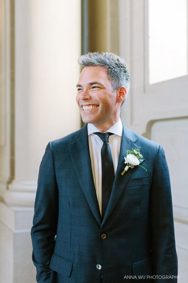 Leslie & Patrick | San Francisco City Hall Wedding - Anna Wu Photography