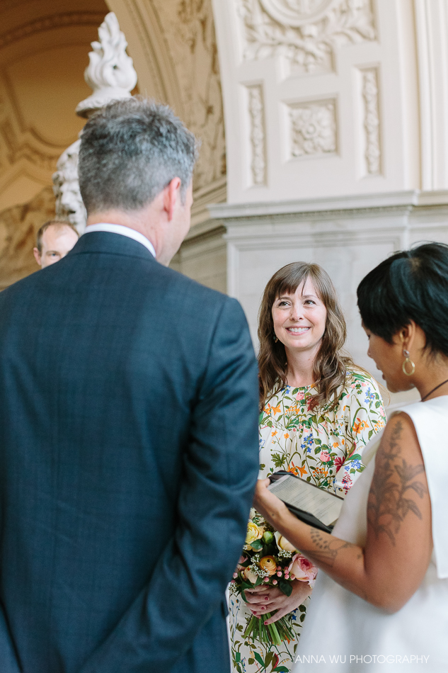 Leslie & Patrick | San Francisco City Hall Wedding - Anna Wu Photography