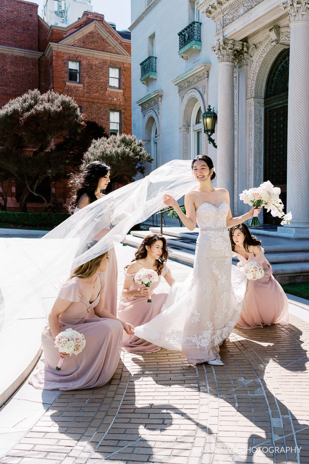 Tara & Potter | Flood Mansion Wedding - Anna Wu Photography
