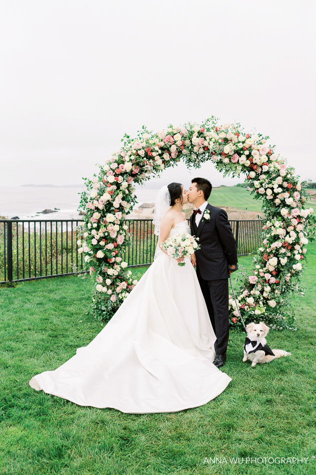 Jenny & Jun | Ritz Carlton Half Moon Bay Wedding - Anna Wu Photography