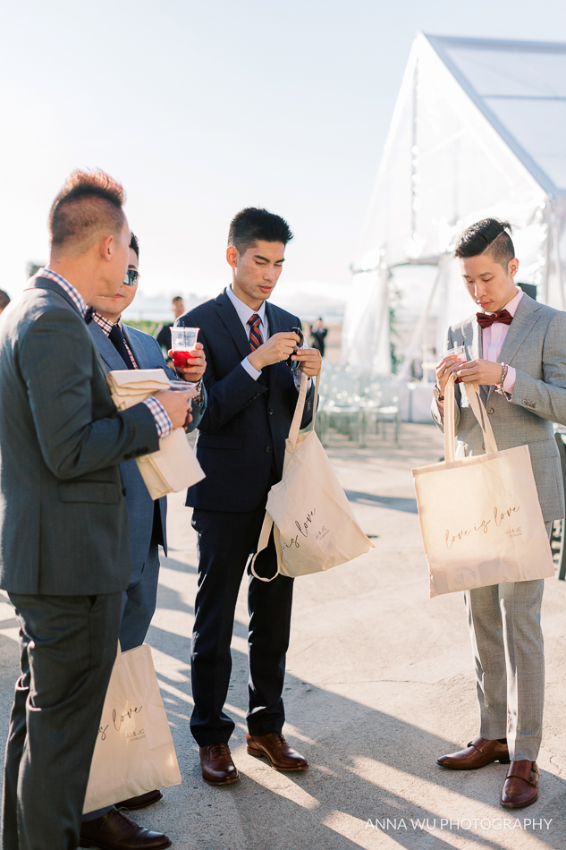 JJ & JC | Hangar 1 Alameda Wedding - Anna Wu Photography