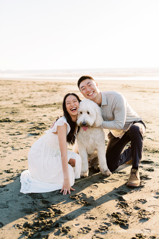Miranda & Felix | Fort Funston Engagement Photography - Anna Wu Photography
