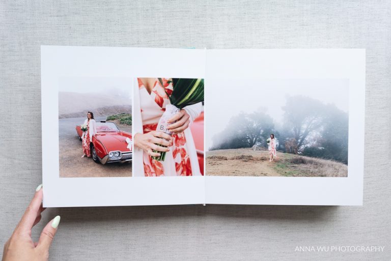 Chrissy & Aaron | Custom Calligraphy Wedding Album - Anna Wu Photography