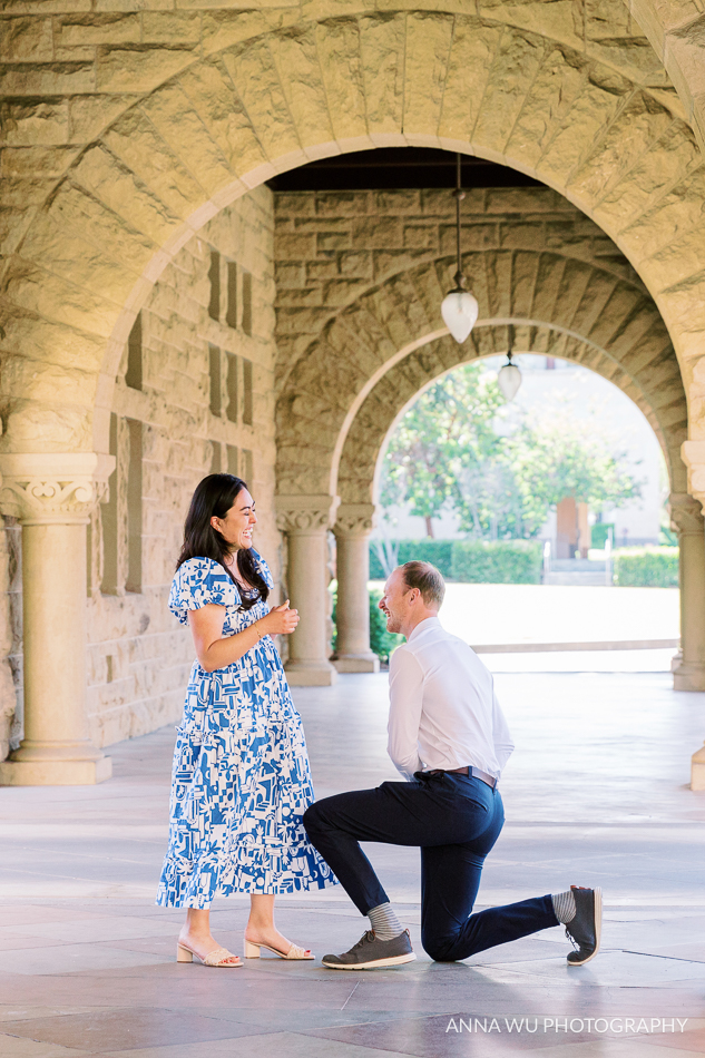 Raquel & Ben | Stanford Surprise Proposal - Anna Wu Photography